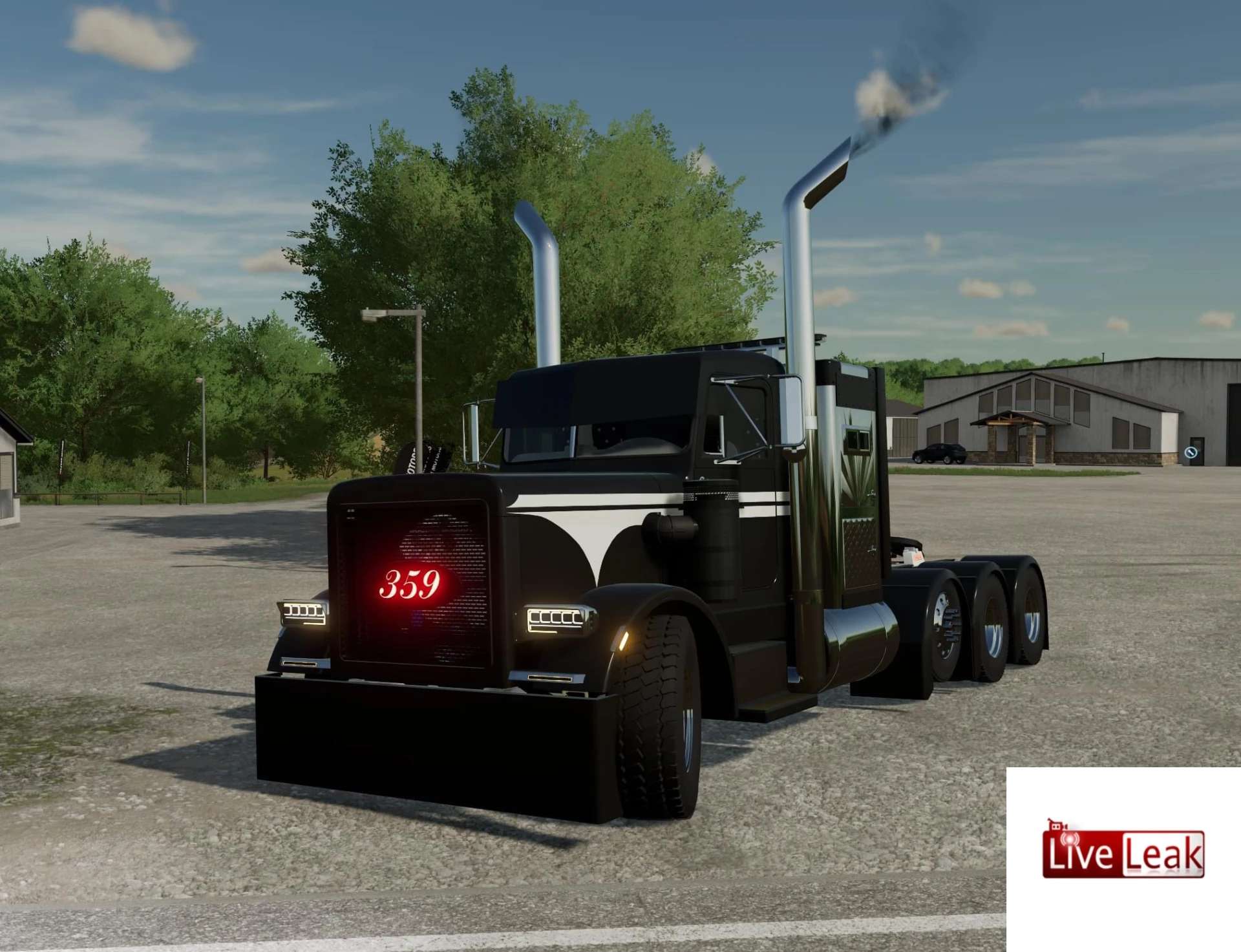 RMC Peterbilt 359 BETA Truck - Farming Simulator 2022 / 19 mod