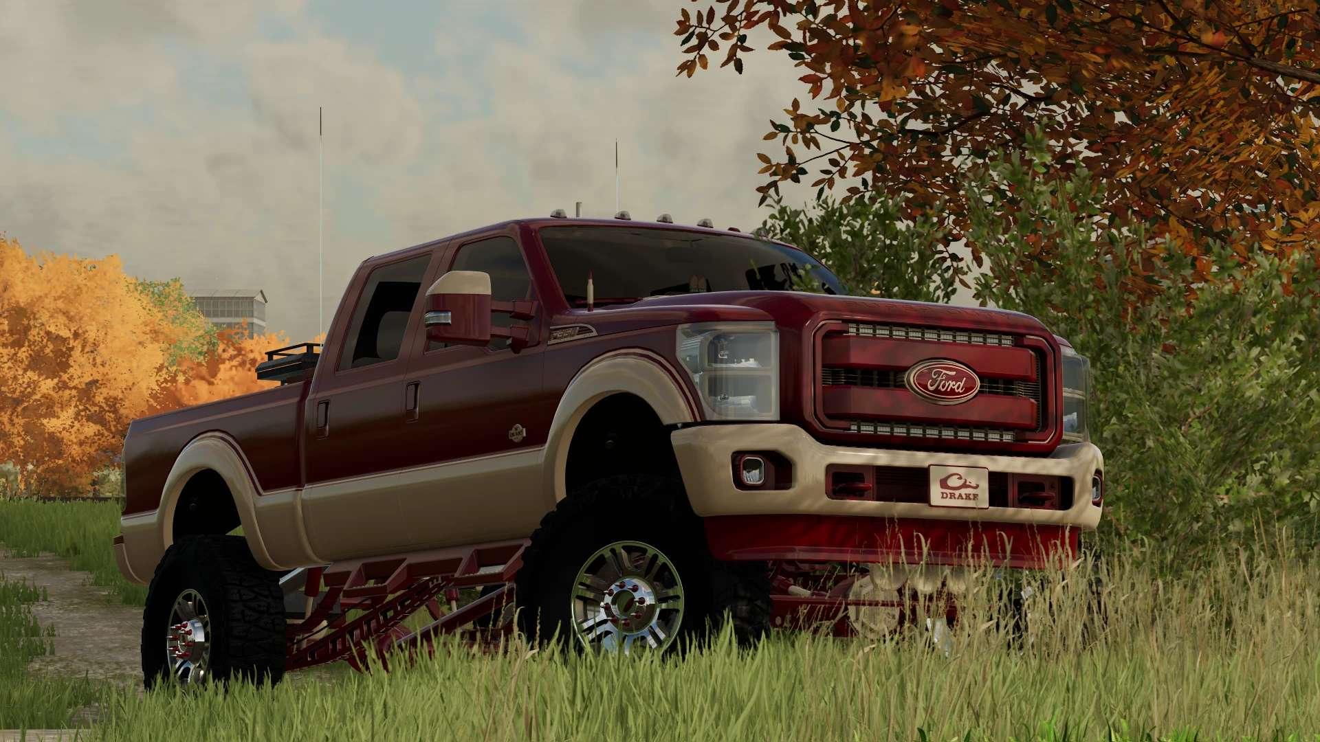 Ford F350 King Ranch v1.0.0.0 Car - Farming Simulator 2022 / 19 mod