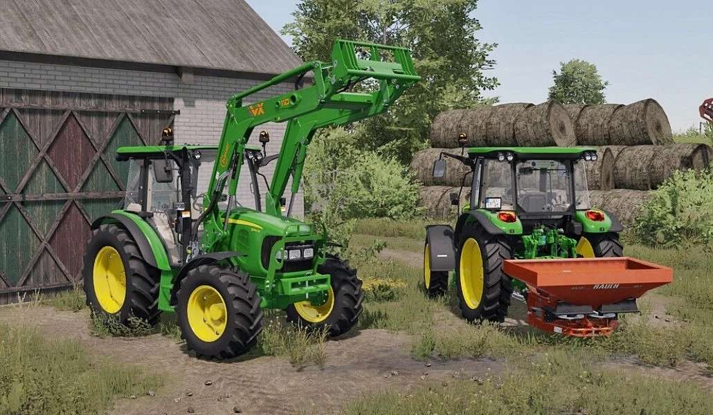 John Deere 5R (Simple IC) v1.0.0.0 for FS22 - Farming Simulator 2022 / ...