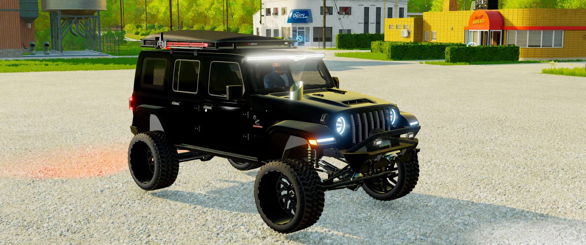 2020 Jeep Wrangler v1.0.0.0 Mod - Farming Simulator 2022 / 19 mod