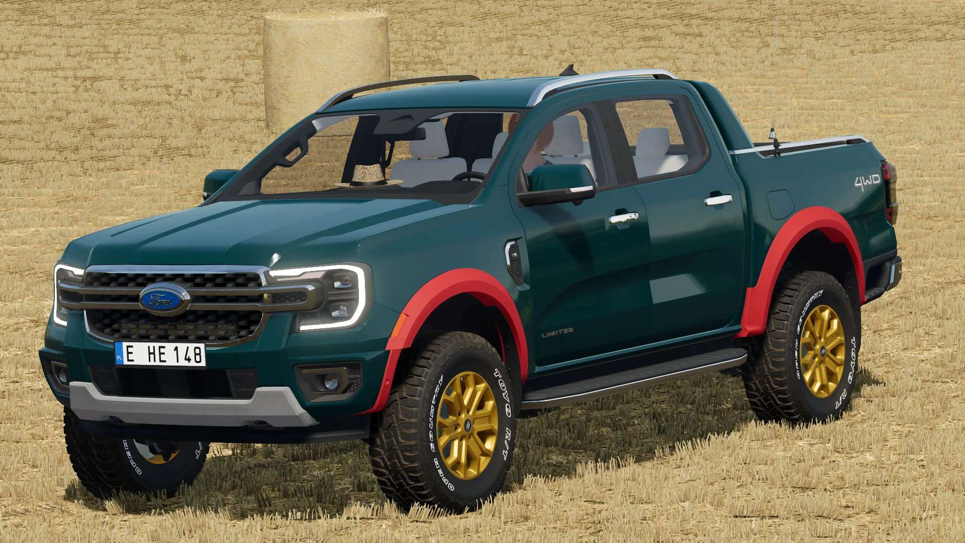 2024 Ford Ranger v1.0.0.0 Mod - Farming Simulator 2022 / 19 mod