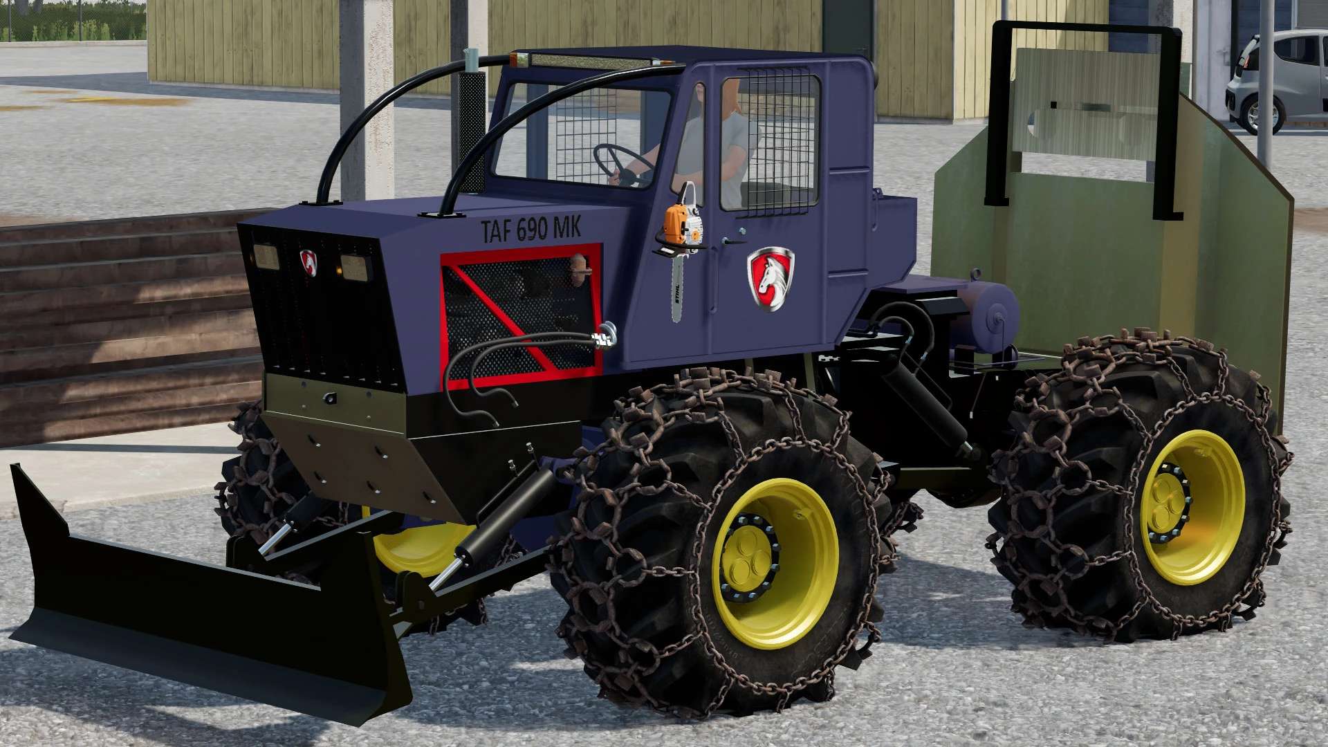 TAF 690 MK v1.0.0.0 Tractor - Farming Simulator 2022 / 19 mod
