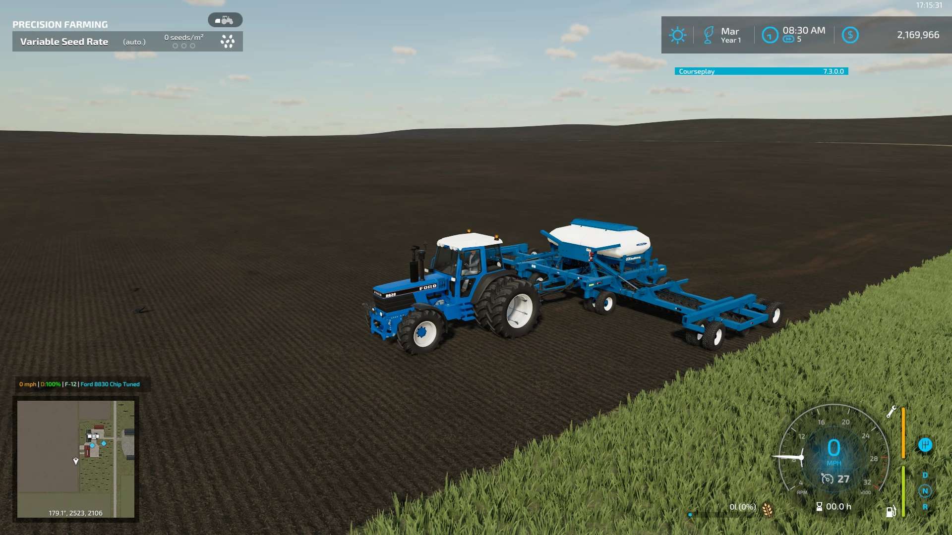 Low Rider Ford 8830 v1.0.0.0 Mod - Farming Simulator 2022 / 19 mod