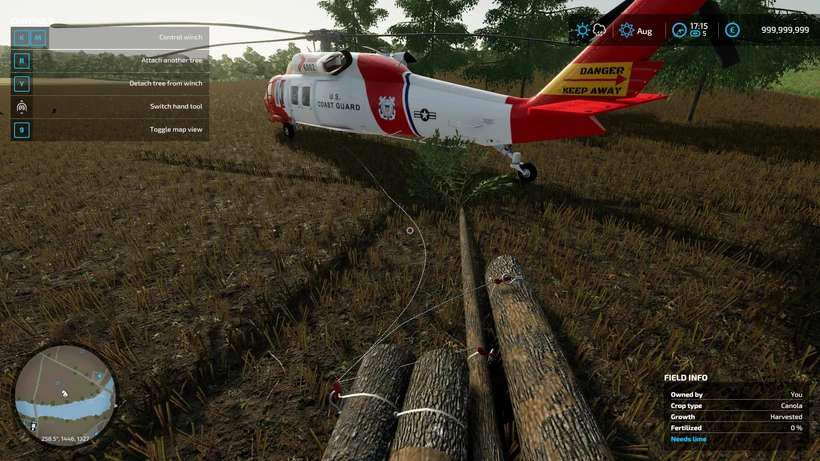 UH-60 Black Hawk v1.0.0.0 Mod - Farming Simulator 2022 / 19 mod