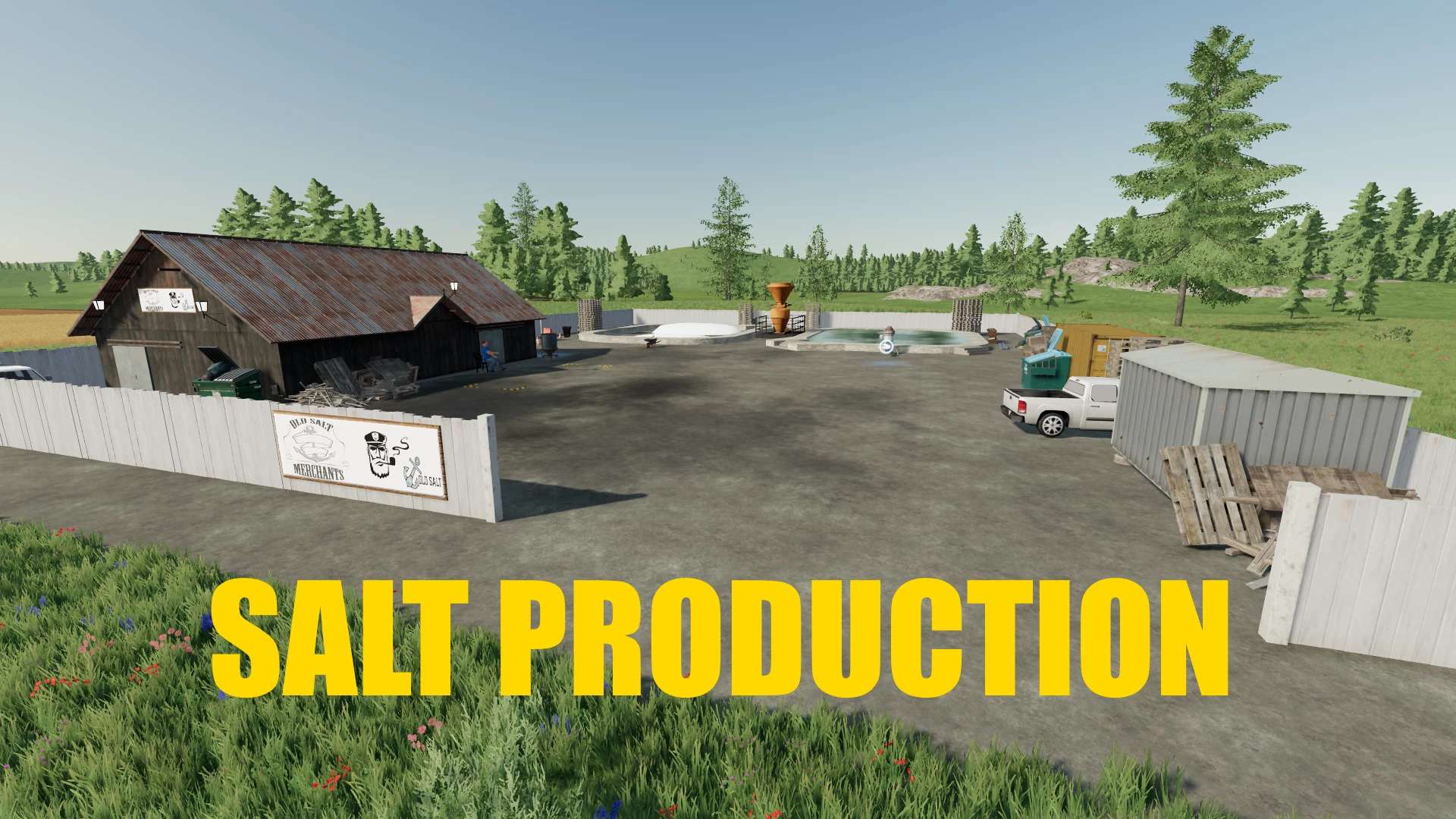SALT PRODUCTION V1.0.0.1 Mod - Farming Simulator 2022 / 19 mod