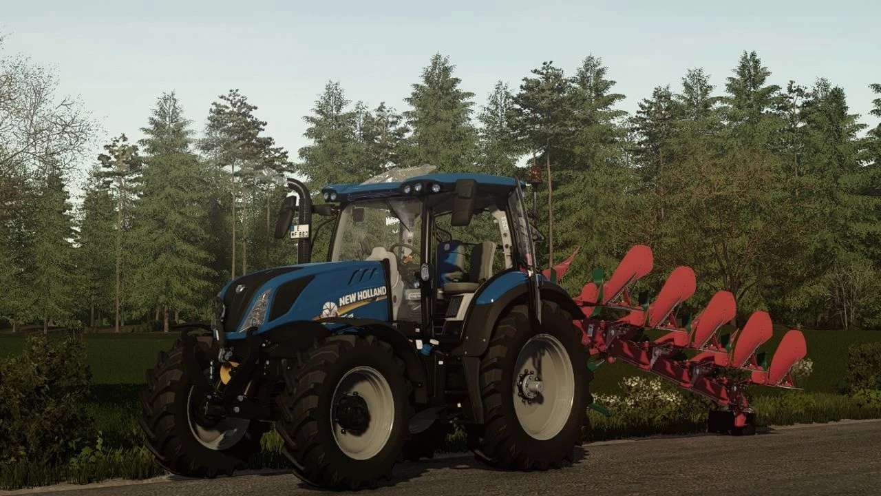 New Holland T6 2018 v1.3.0.0 Tractor - Farming Simulator 2022 / 19 mod