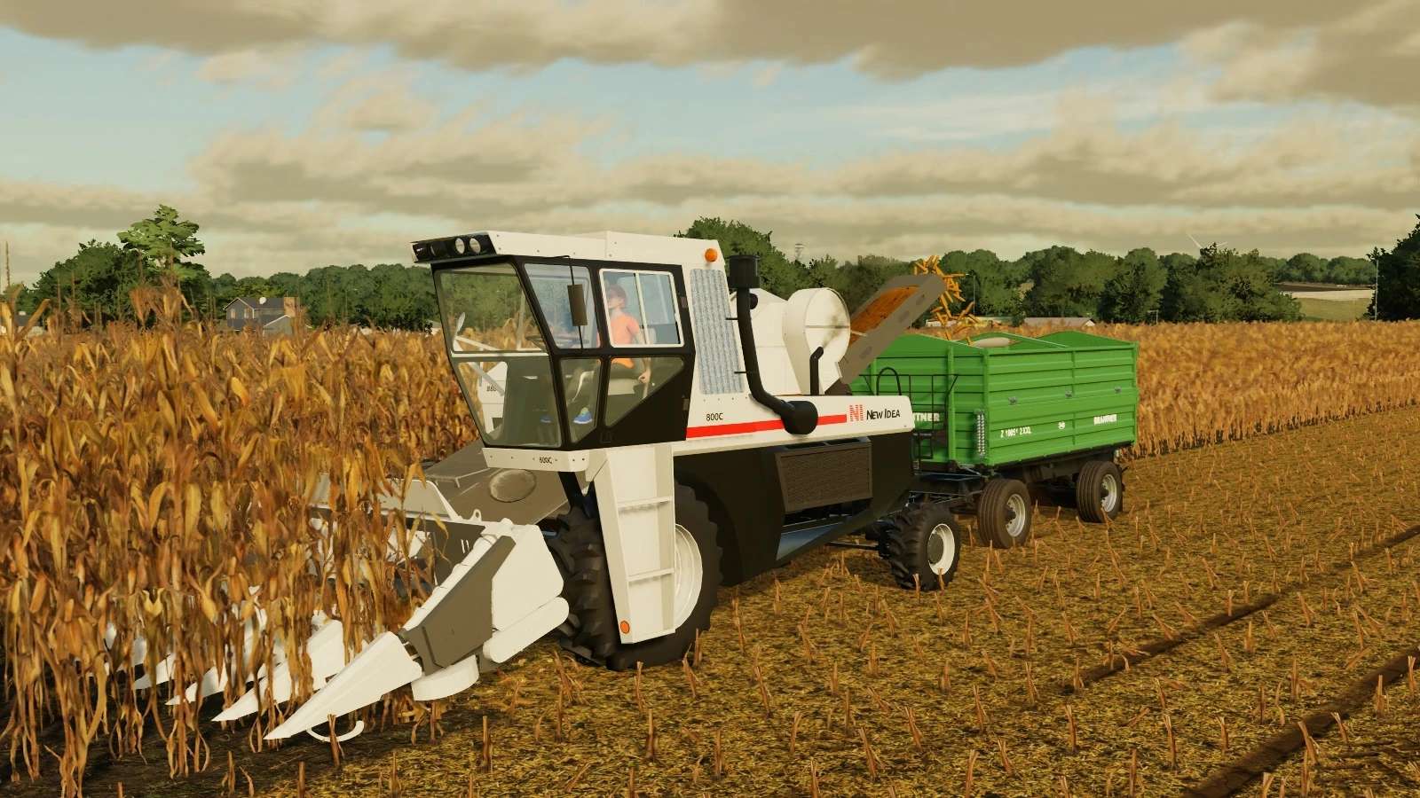 New Idea 800C combine harvester v1.0.0.0 Mod - Farming Simulator 2022 / ...