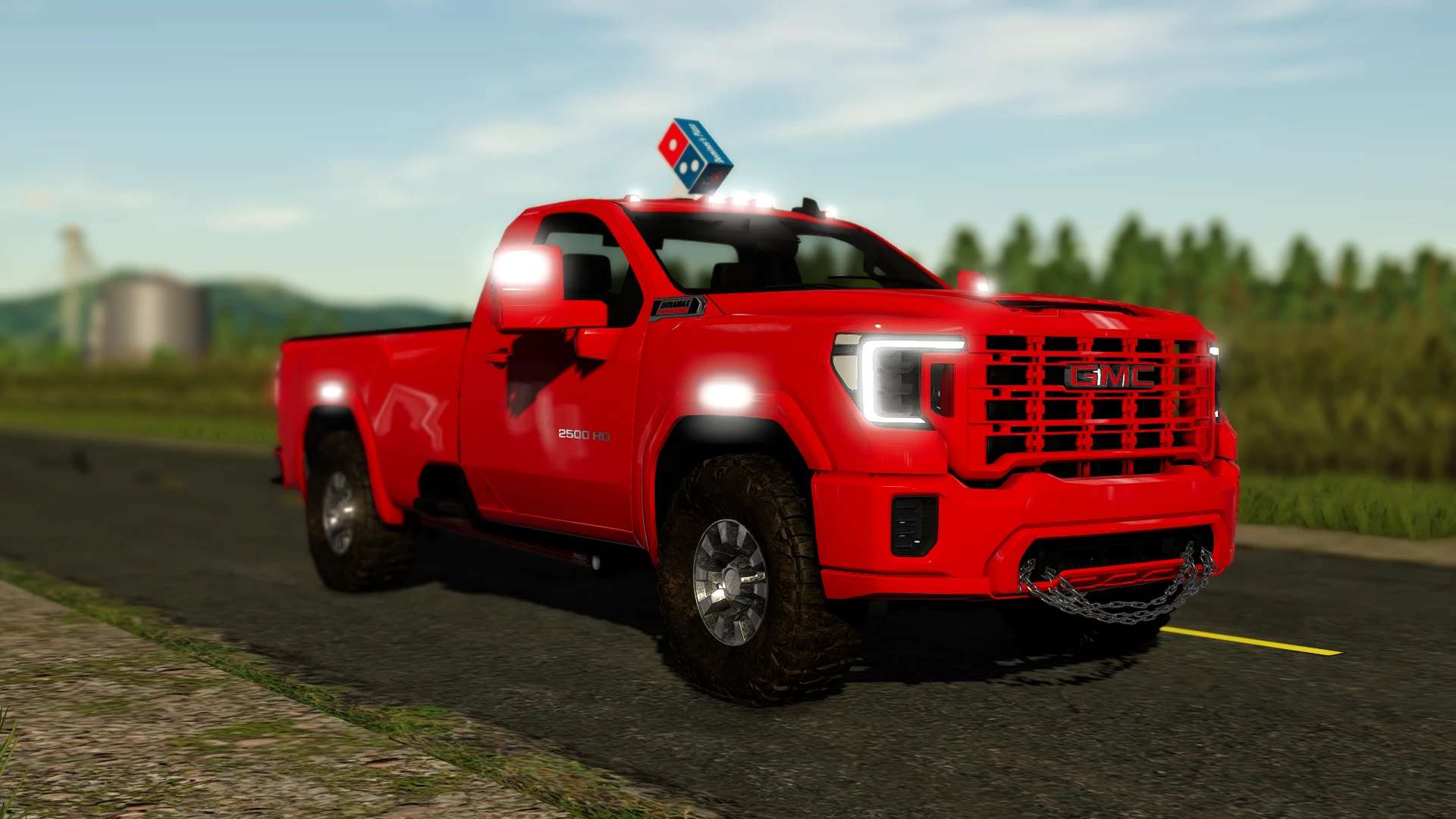 2020 GMC Sierra 2500 Denali v1.0.0.0 Mod - Farming Simulator 2022 / 19 mod