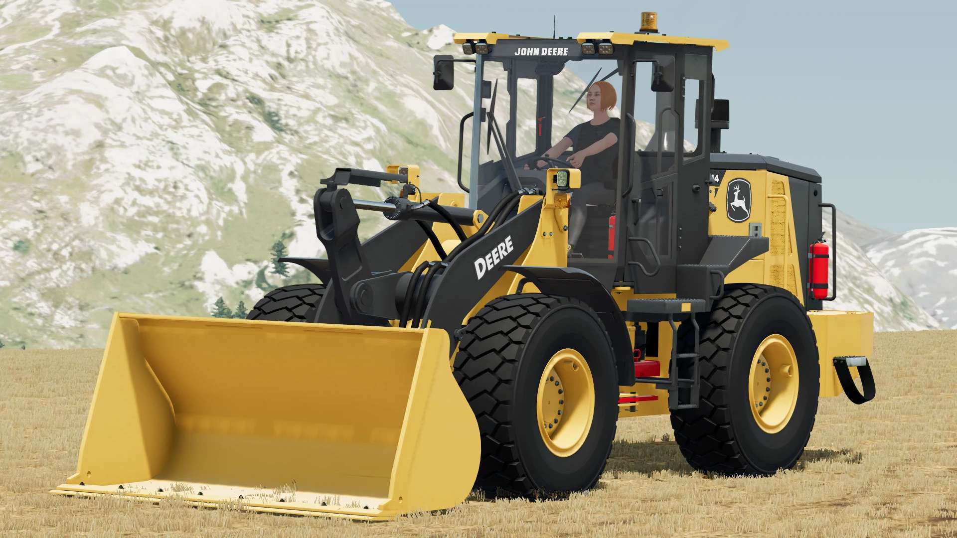 John Deere 544G v1.0.0.0 for FS22 - Farming Simulator 2022 / 19 mod