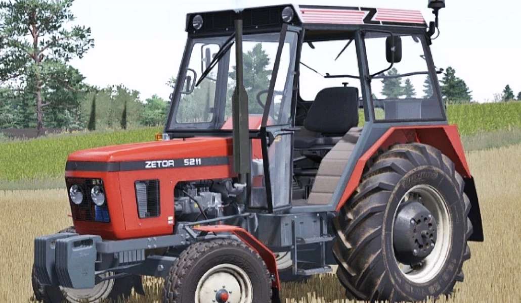 Zetor 5211 (IC) v1.0.0.0 Tractor - Farming Simulator 2022 / 19 mod