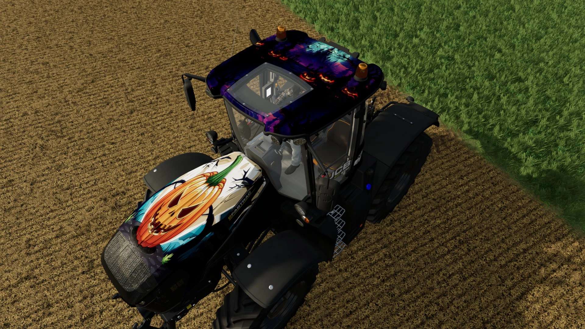 Halloween Fastrac v1.0.0.0 for FS22 - Farming Simulator 2022 / 19 mod